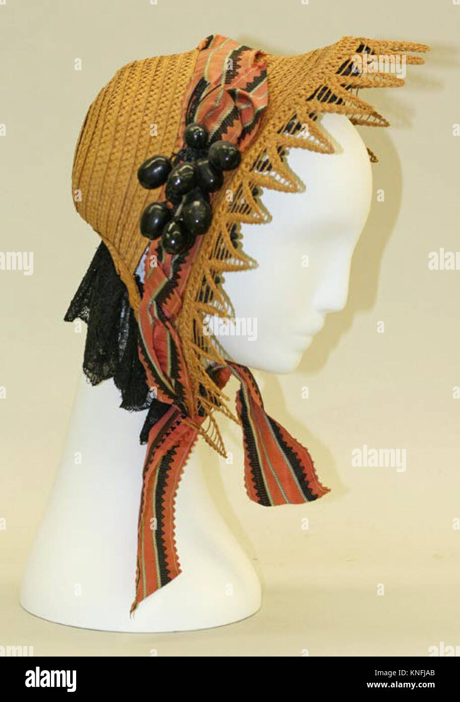 A historic bonnet from the MET collection, showcasing fashion and ...