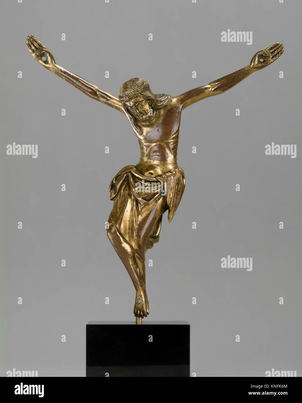The 'Crucified Christ' is a 14th-century Italian sculpture crafted from ...