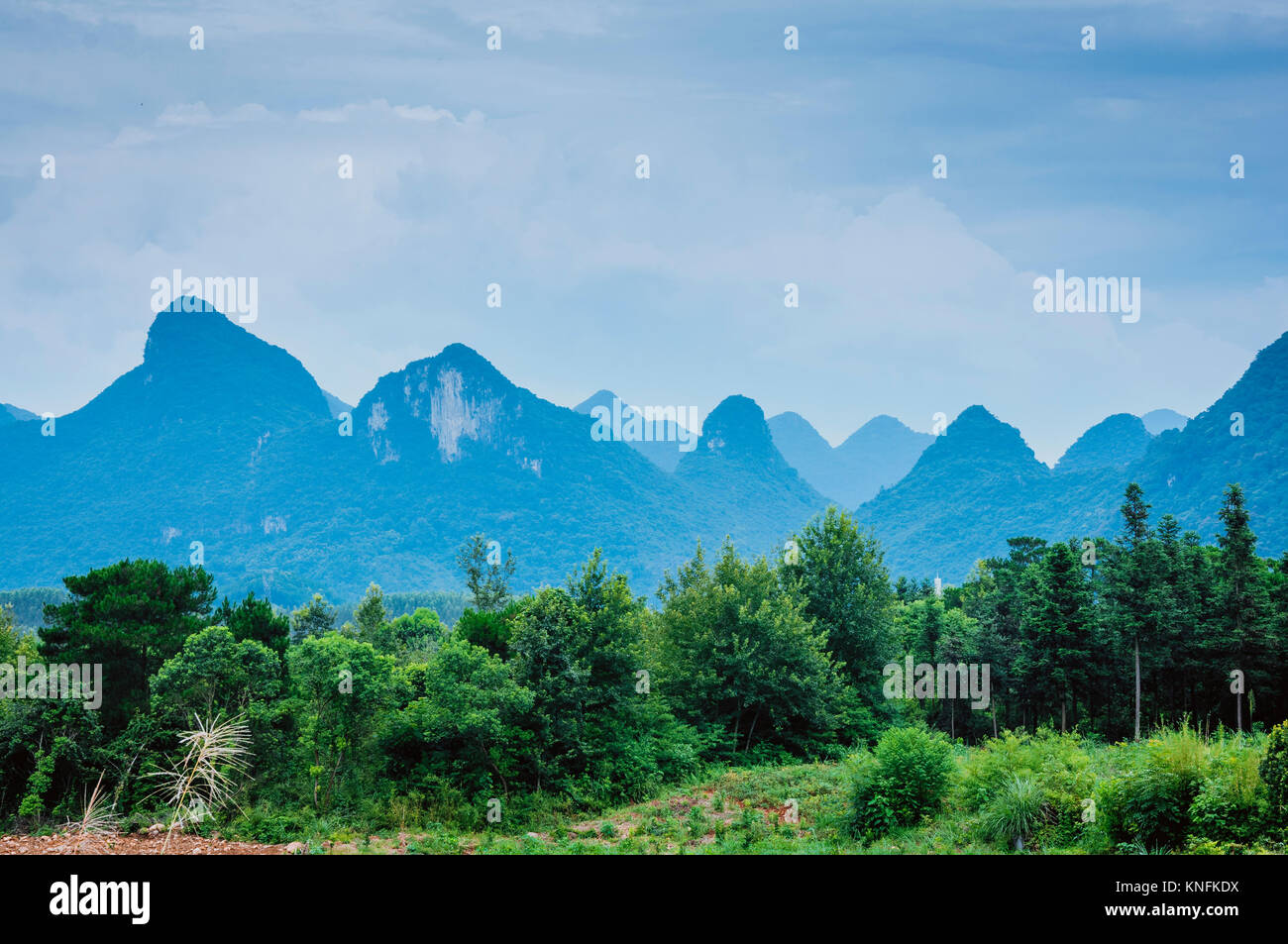 Beautiful countryside scenery Stock Photo - Alamy