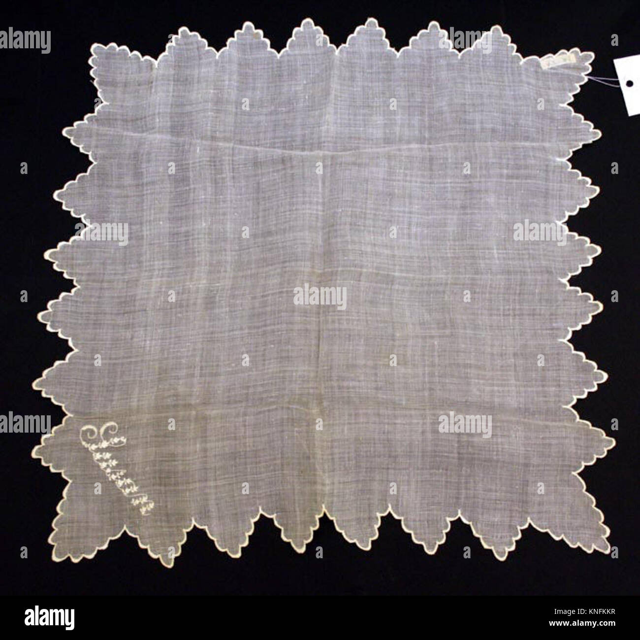 Handkerchief MET CI44.58.4 122370 Stock Photo - Alamy