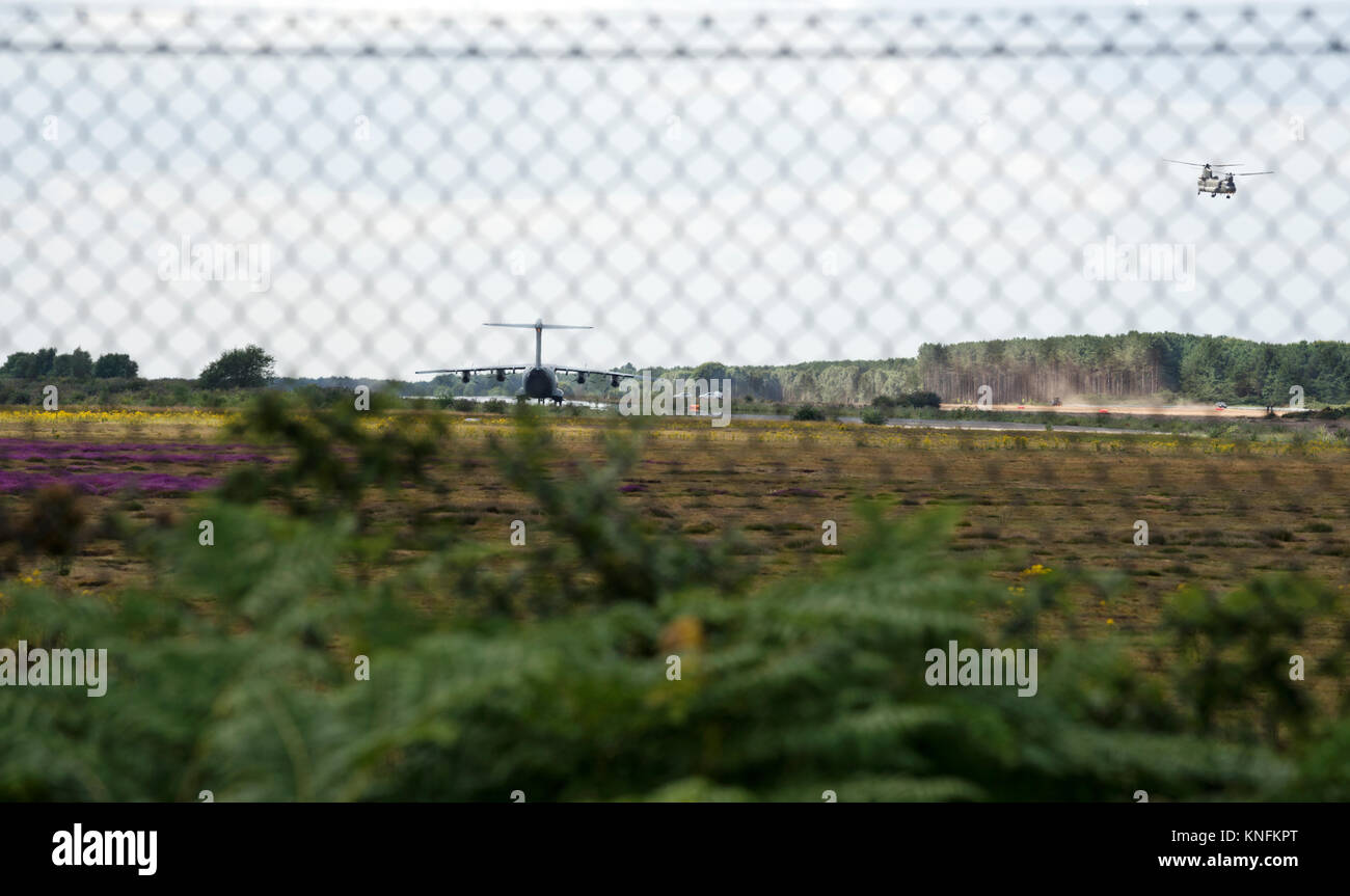 RAF Woodbridge a former UASF cold war airfield, Rendlesham, Suffolk, UK ...