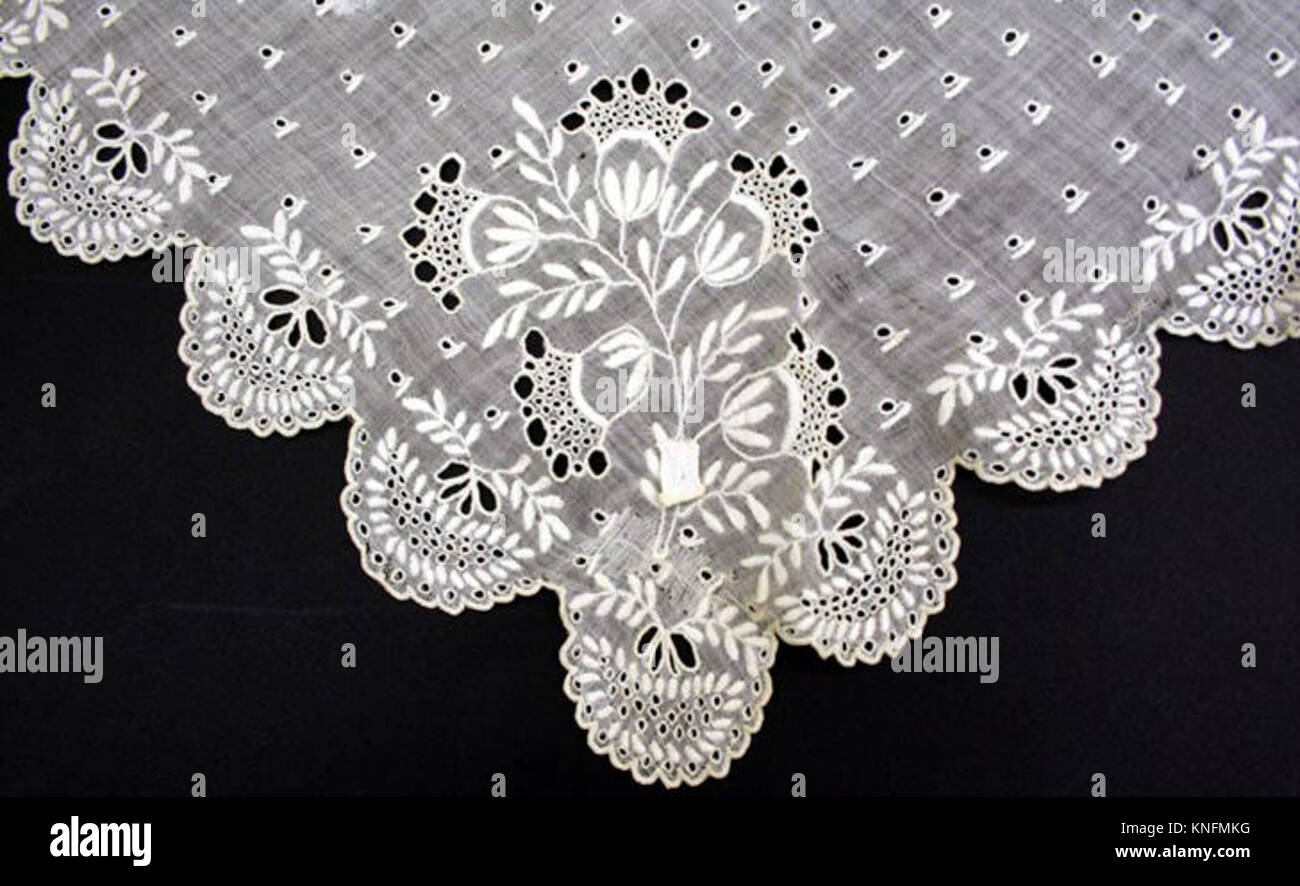 This MET fichu is a historical neck and shoulder garment, reflecting ...