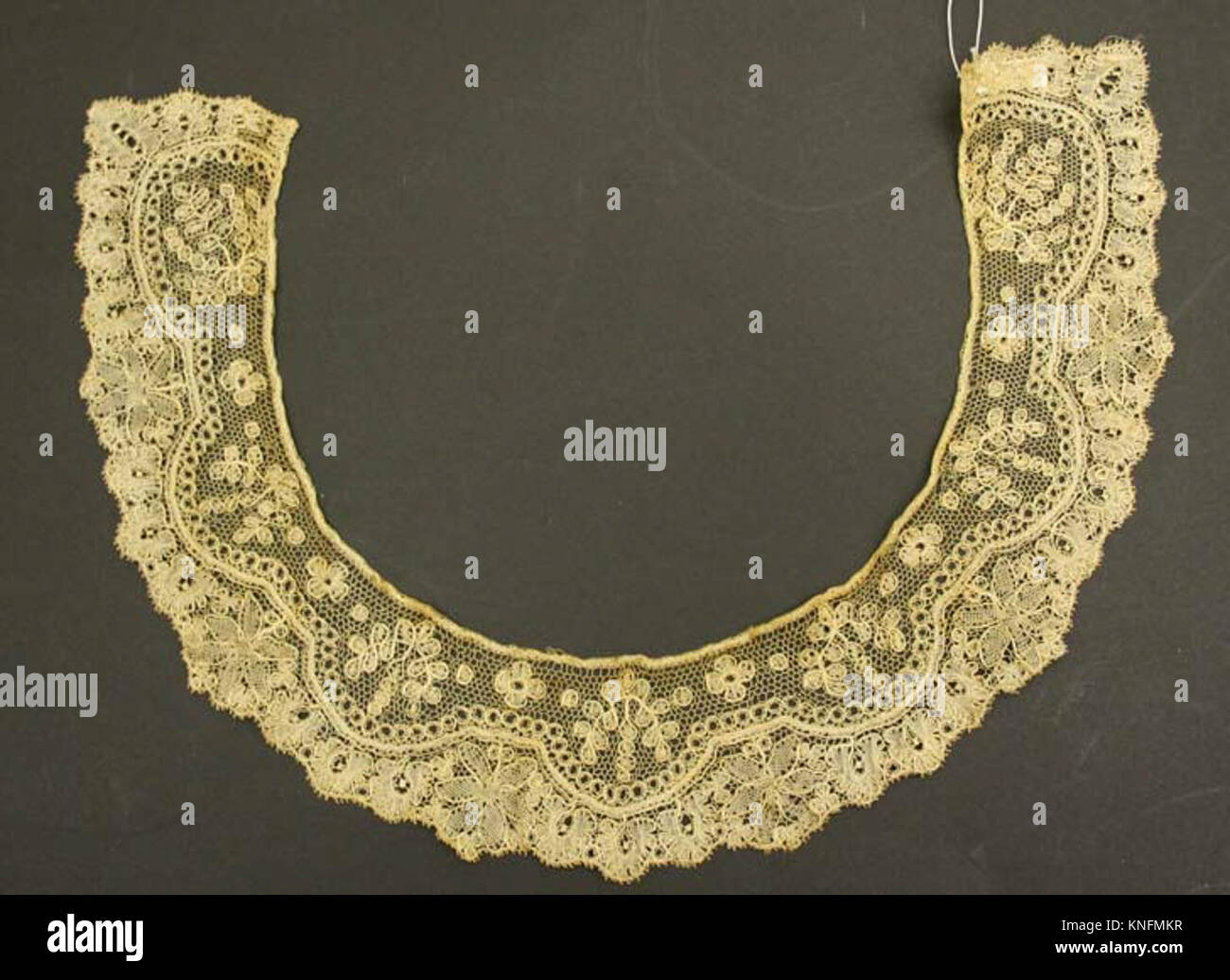A historical collar from the MET collection, highlighting textile ...