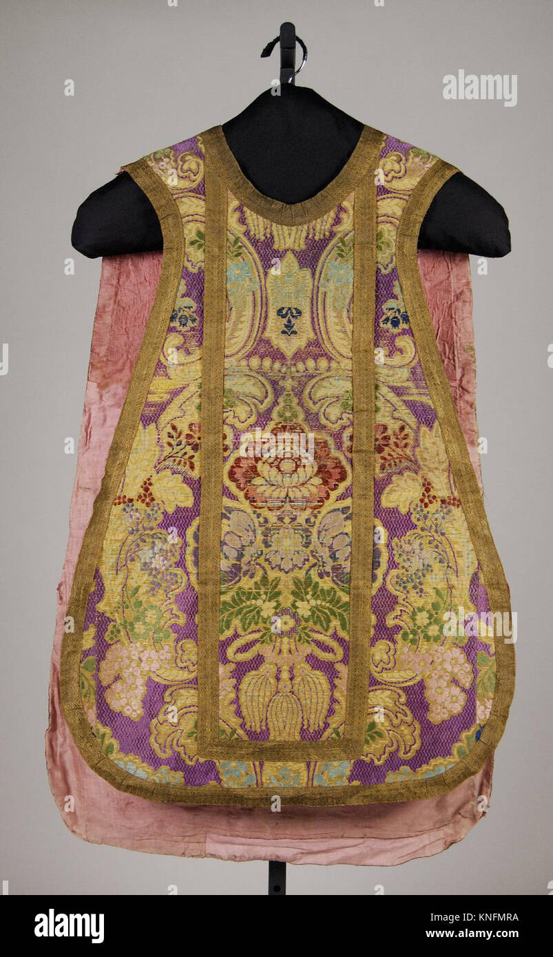 The chasuble is a traditional vestment worn by clergy during religious ...