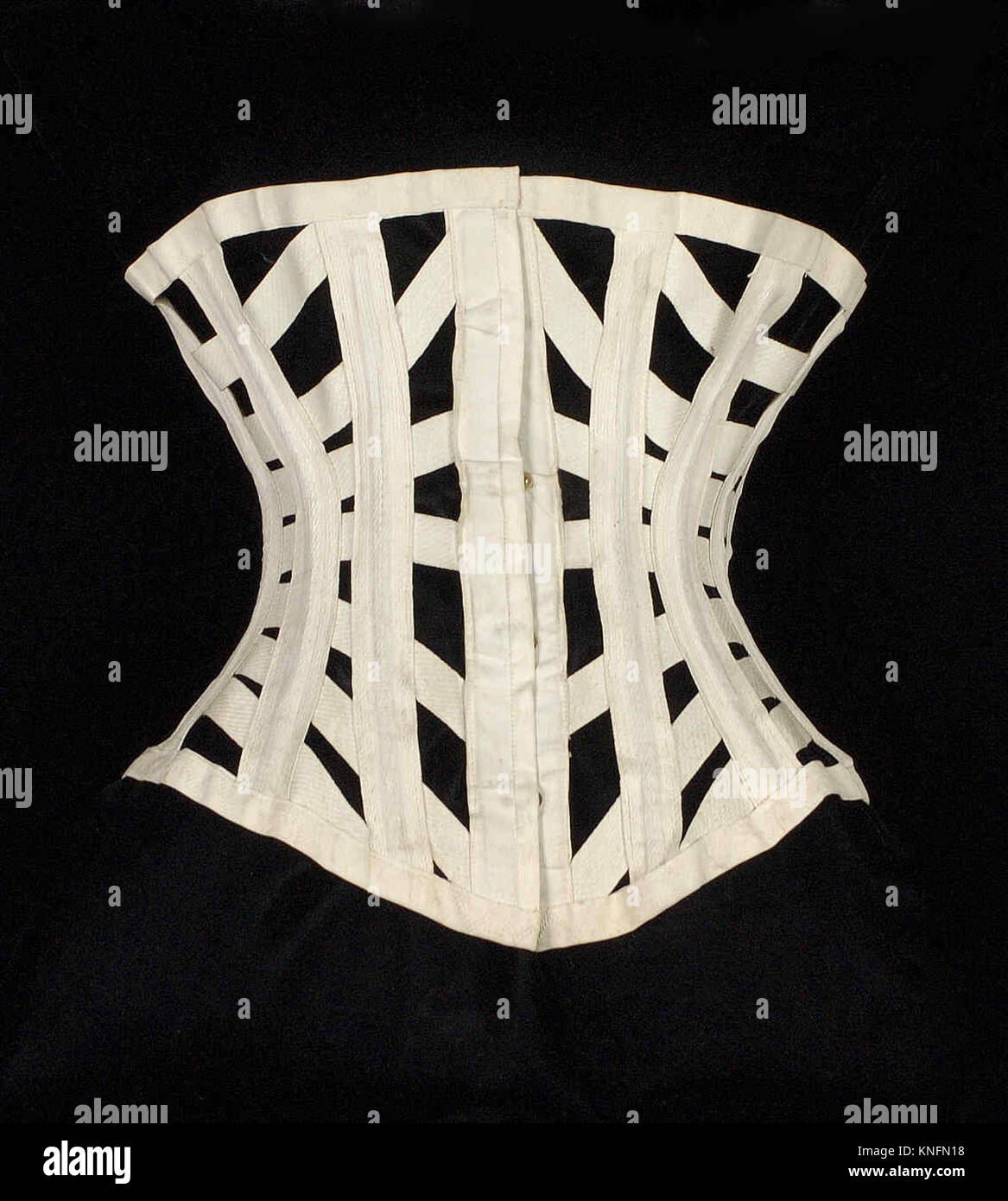 This corset from the 18th century features intricate detailing and ...