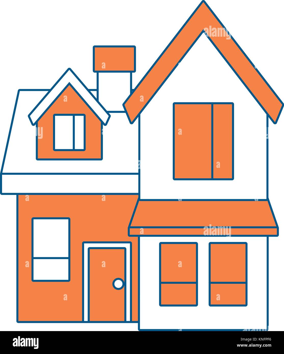 Domestic attic Stock Vector Images - Alamy