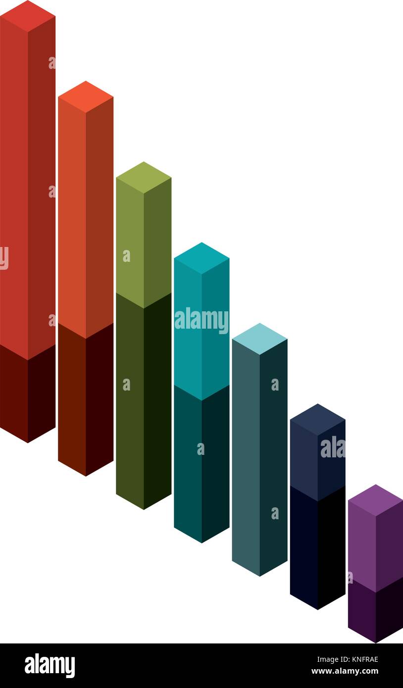 bars statistics isometric financial graph Stock Vector Image & Art - Alamy