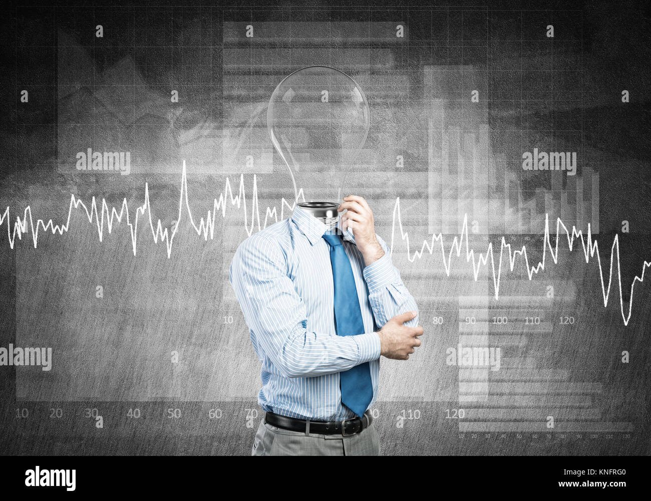 Man thinking over his idea Stock Photo - Alamy