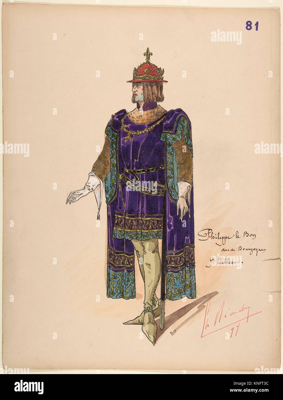 Philip the good duke of burgundy hi-res stock photography and images ...