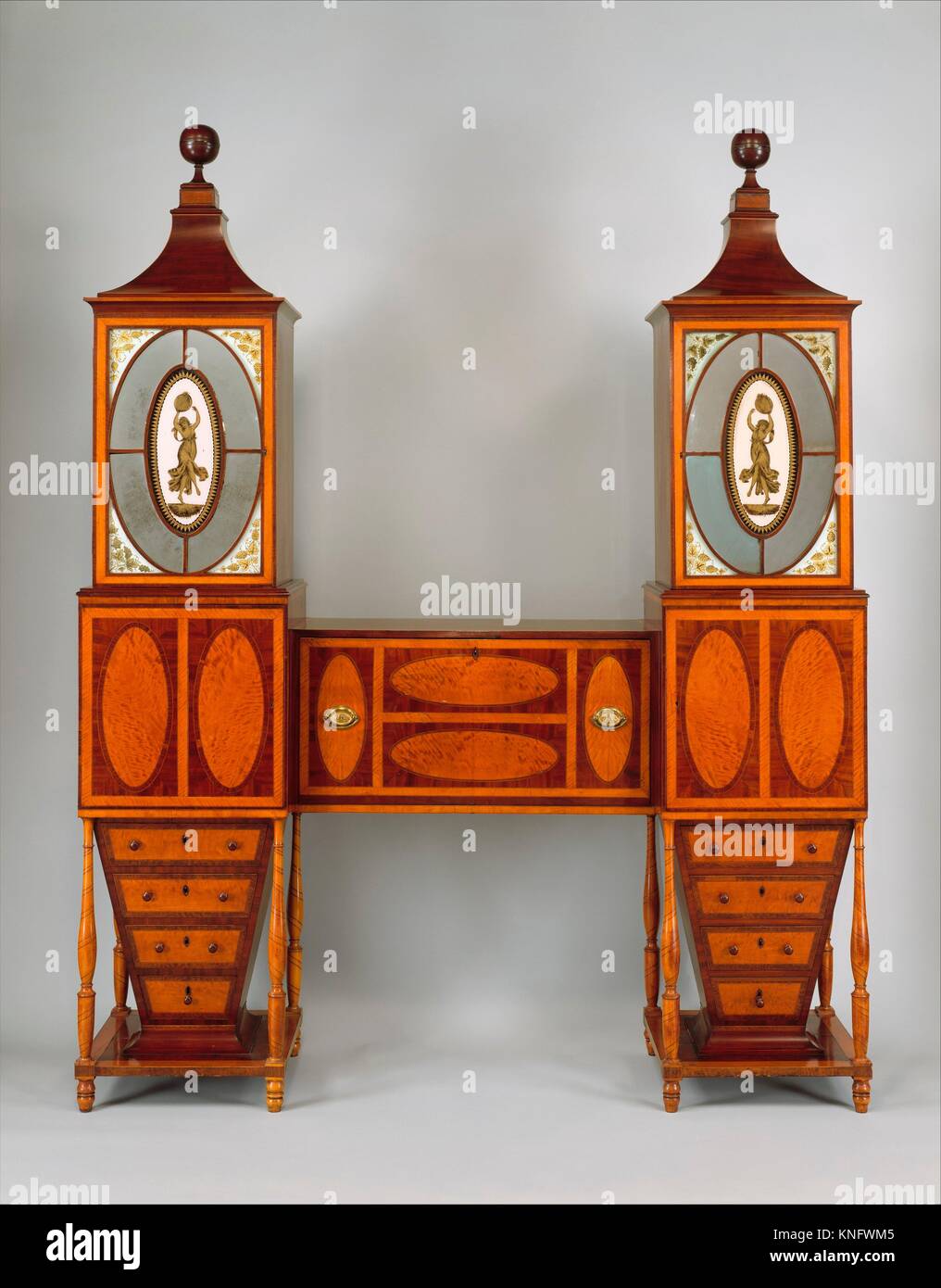 Desk and Bookcase. Date: ca. 1811; Geography: Made in Baltimore ...