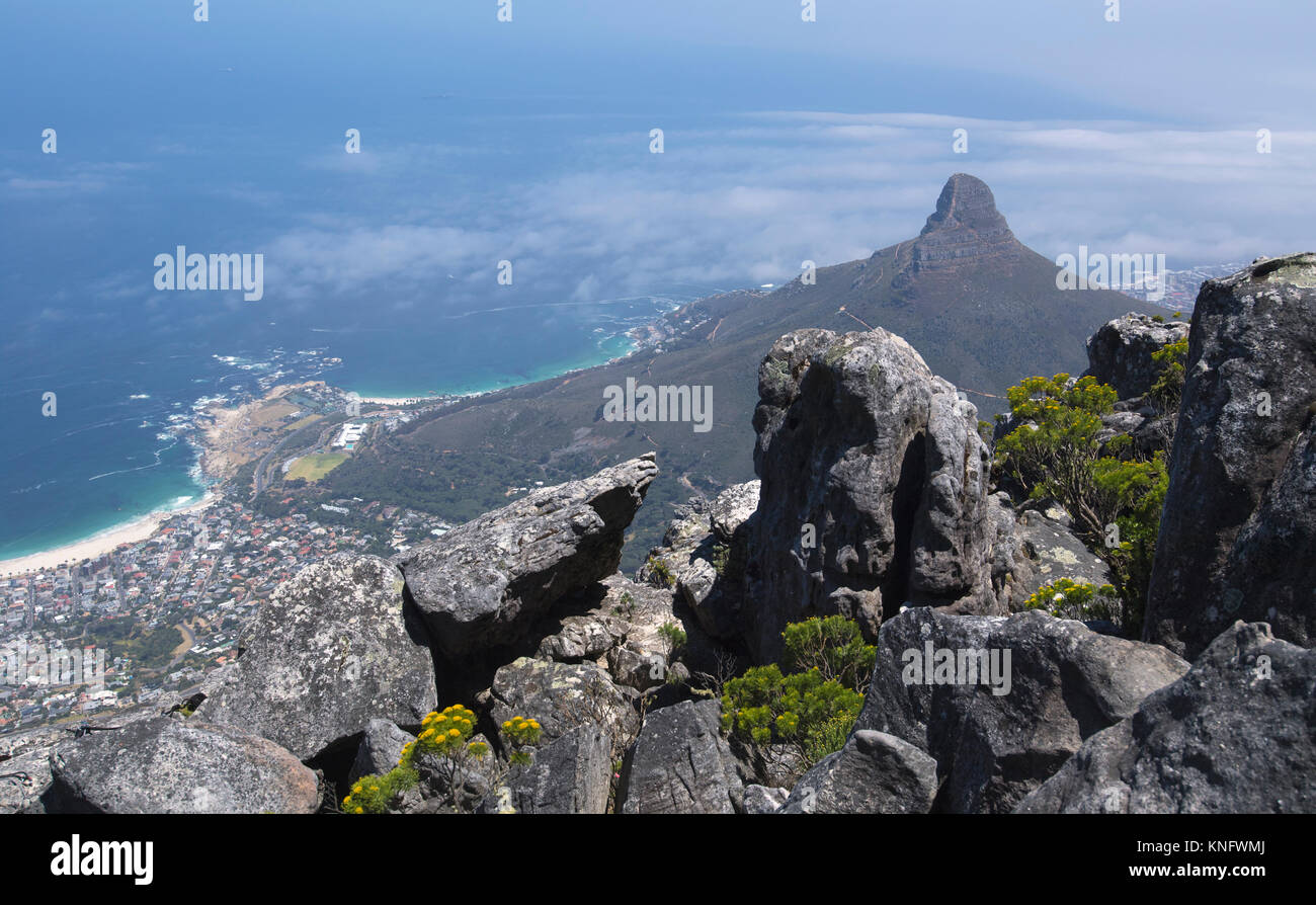 View From The Top Of Table Mountain