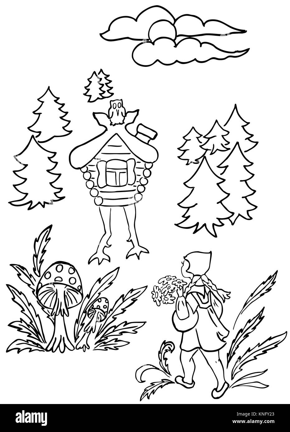 Outline sketches Black and White Stock Photos & Images - Alamy