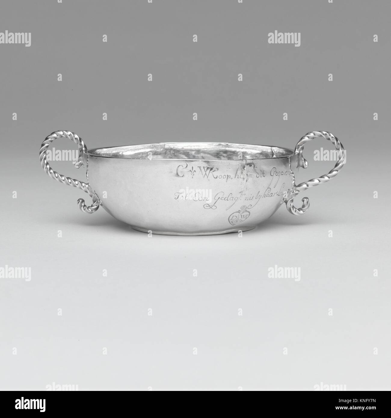 Dram Cup. Maker: Benjamin Wynkoop (baptized 1675-1751); Date: ca.1700 ...