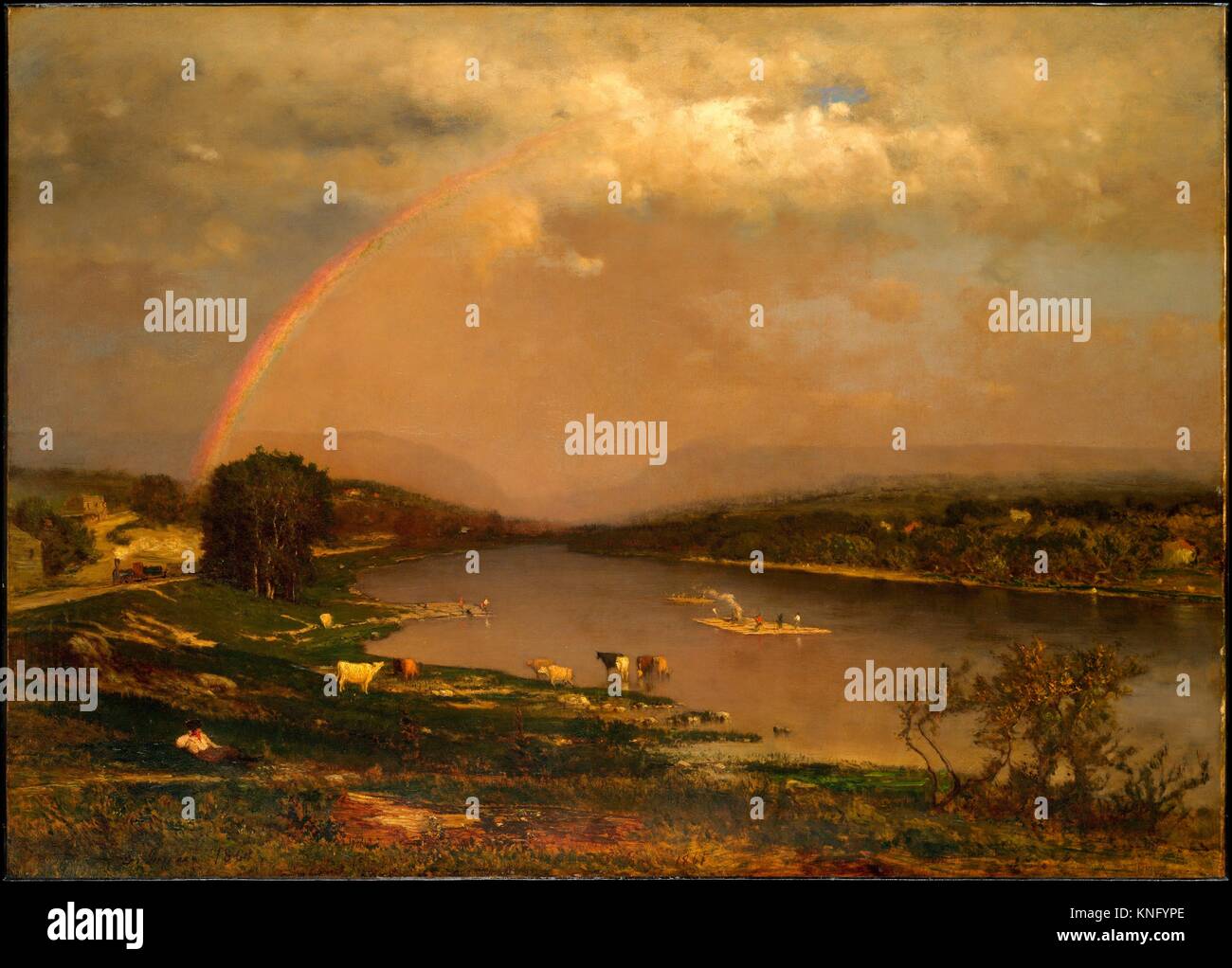 Adirondack mountain painting hi-res stock photography and images - Alamy