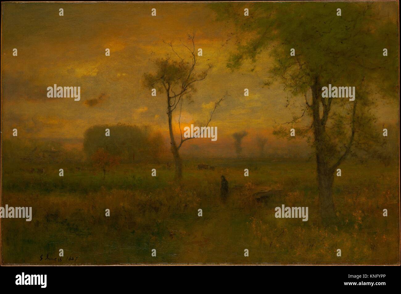 Sunrise line art hi-res stock photography and images - Alamy