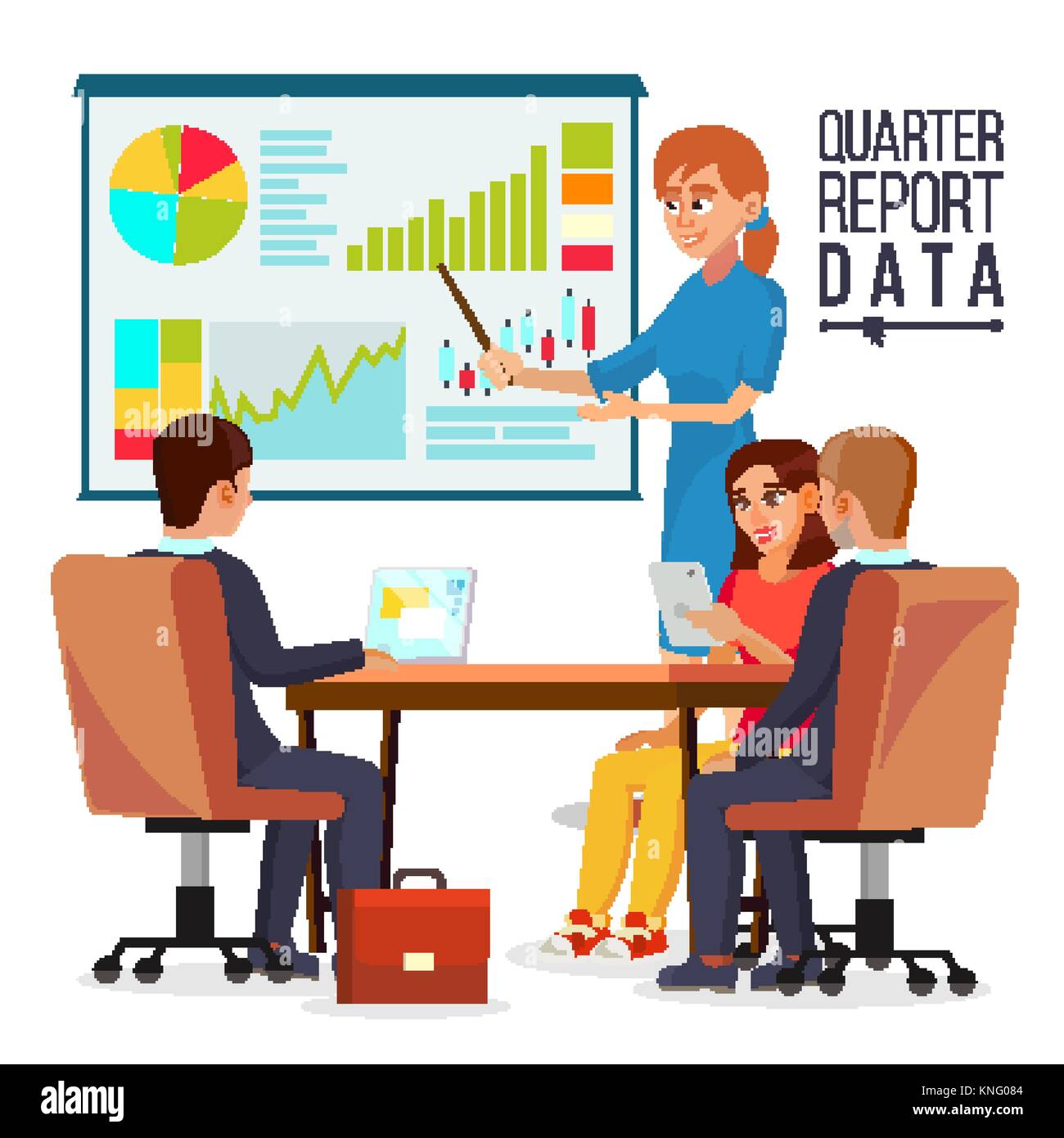 Business Discussion Vector