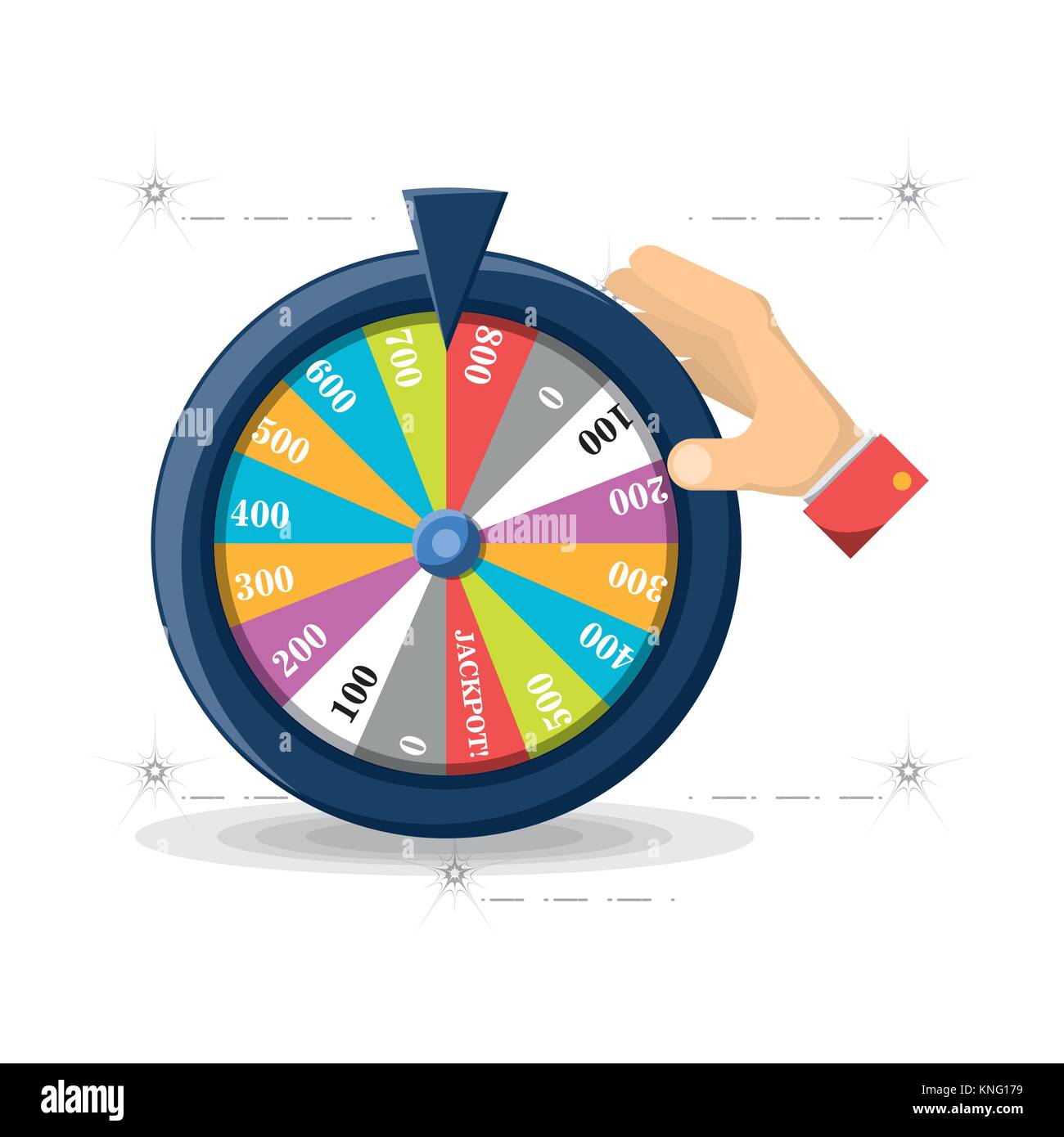 fortune wheel design Stock Vector Image & Art - Alamy