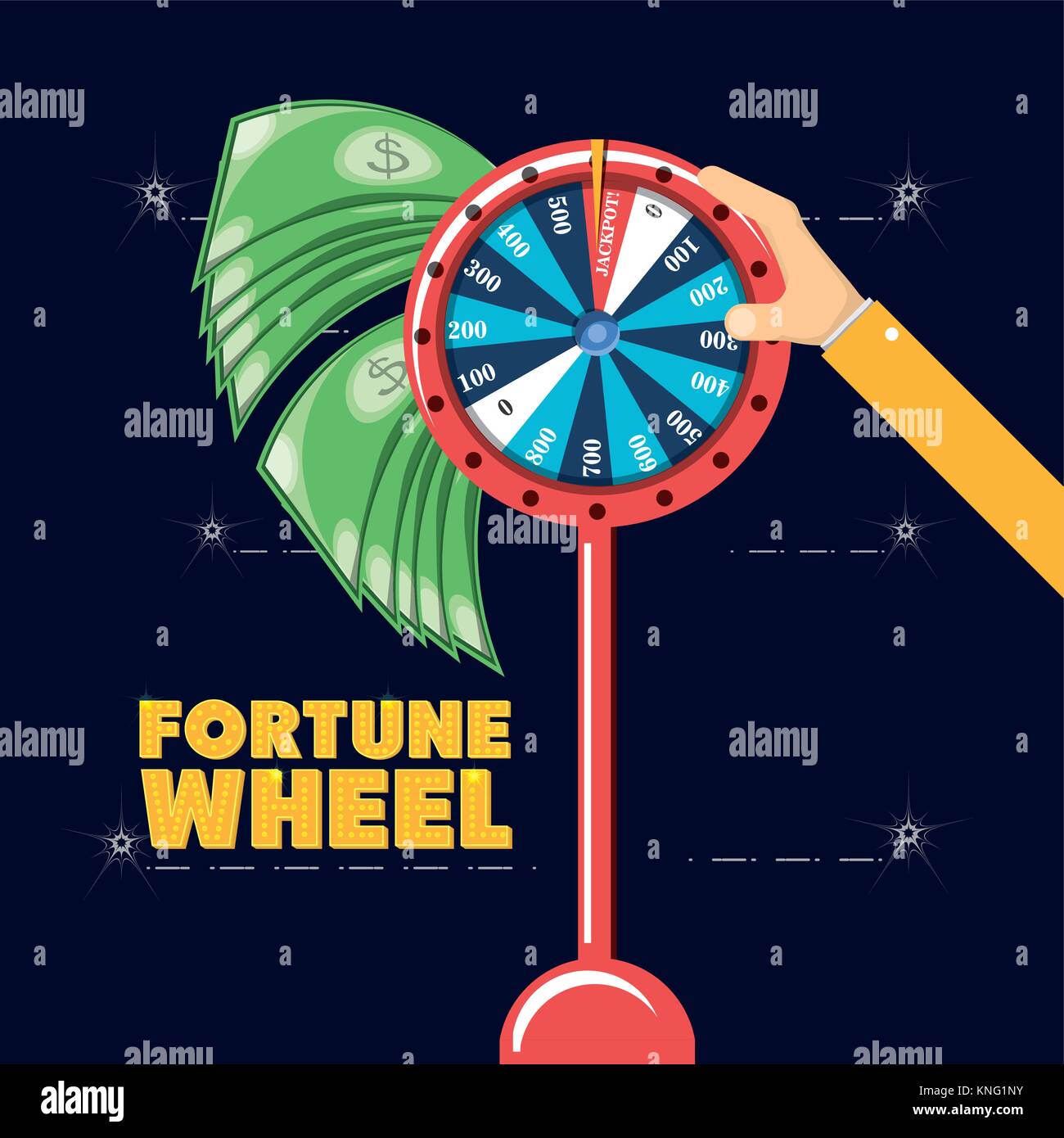 fortune wheel design Stock Vector Image & Art - Alamy
