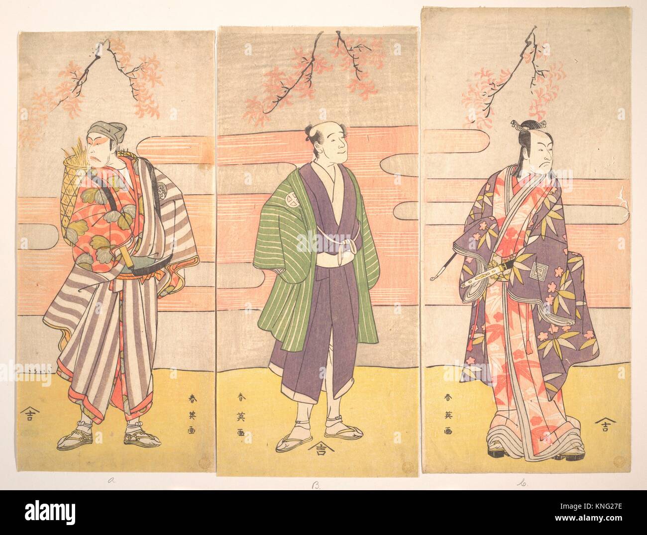 Back edo period hi-res stock photography and images - Alamy