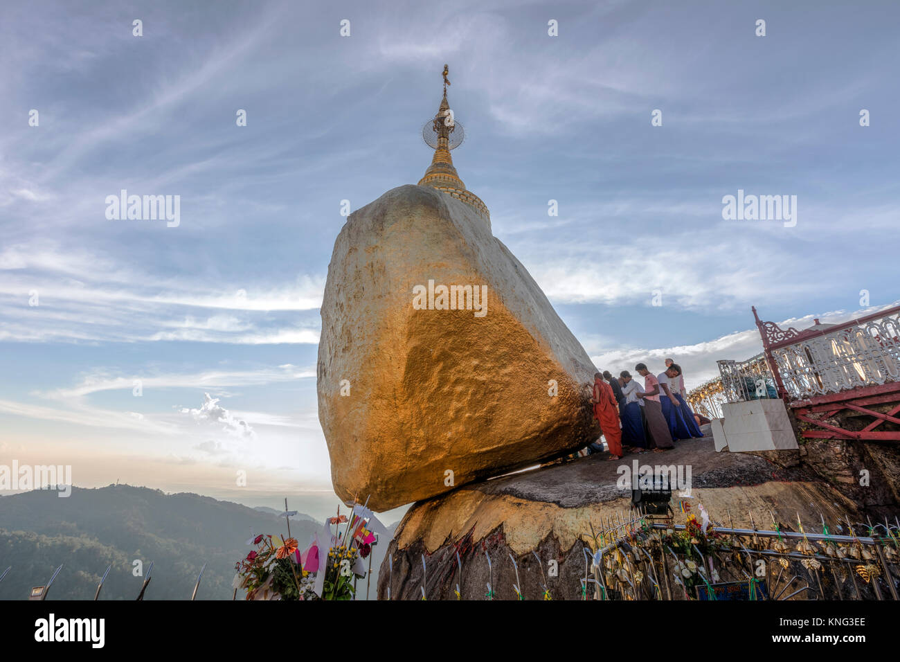 Kyaiktiyo Pagoda, Golden Rock, Myanmar, Asia Stock Photo - Alamy