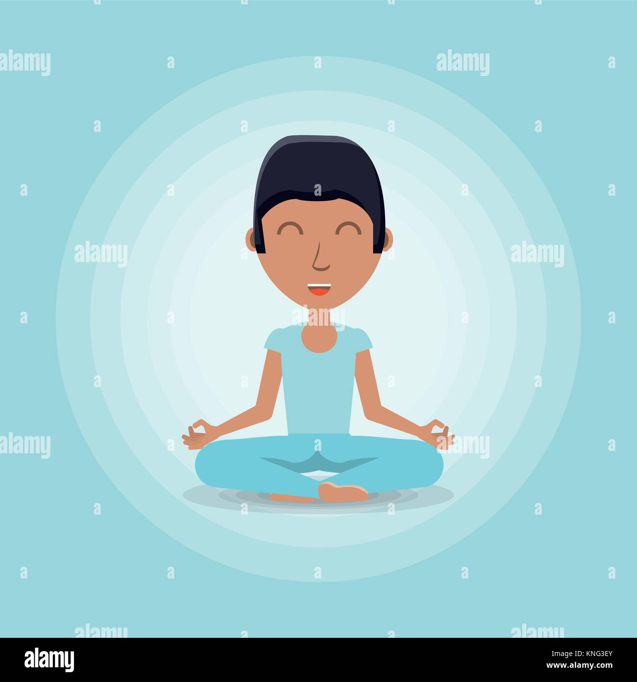 Meditation design concept Stock Vector Image & Art - Alamy