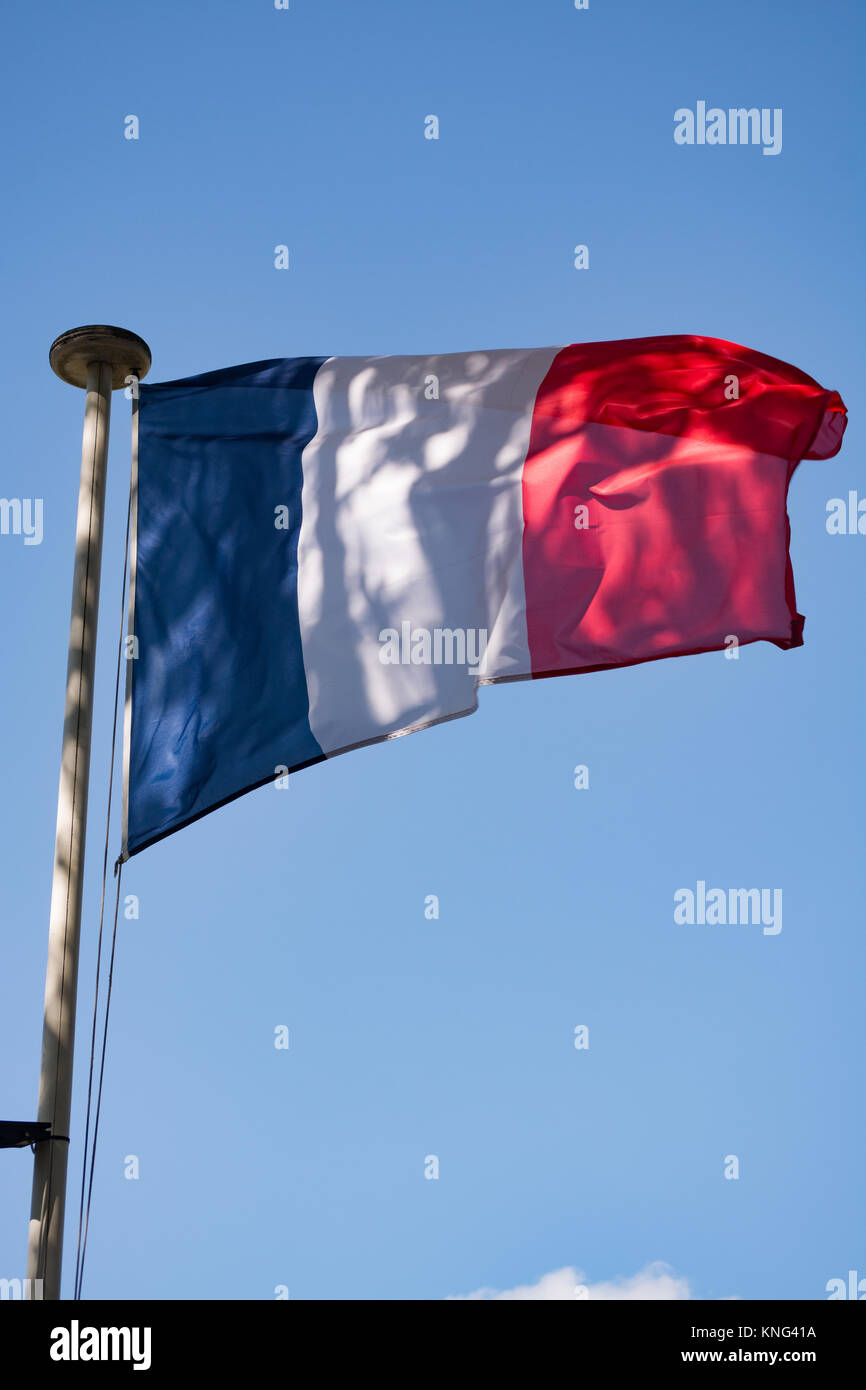 Flag of France (French: Drapeau français) is a tricolour flag featuring ...