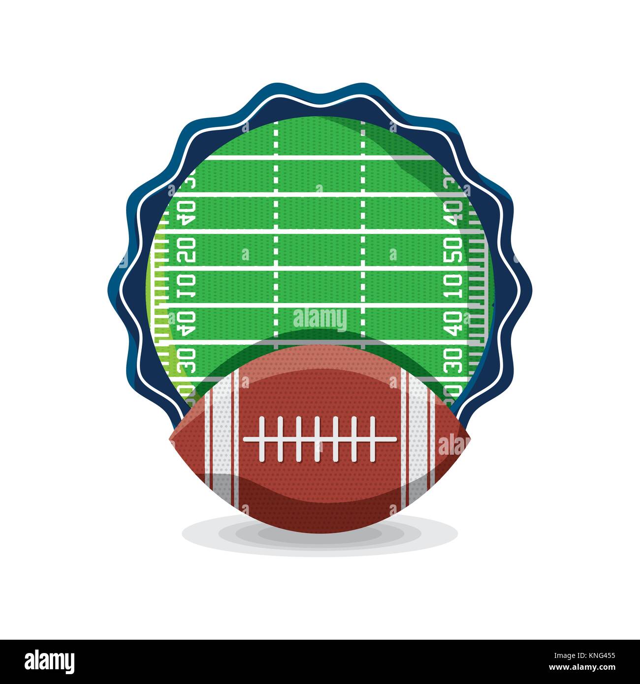 american football design concept Stock Vector Image & Art - Alamy