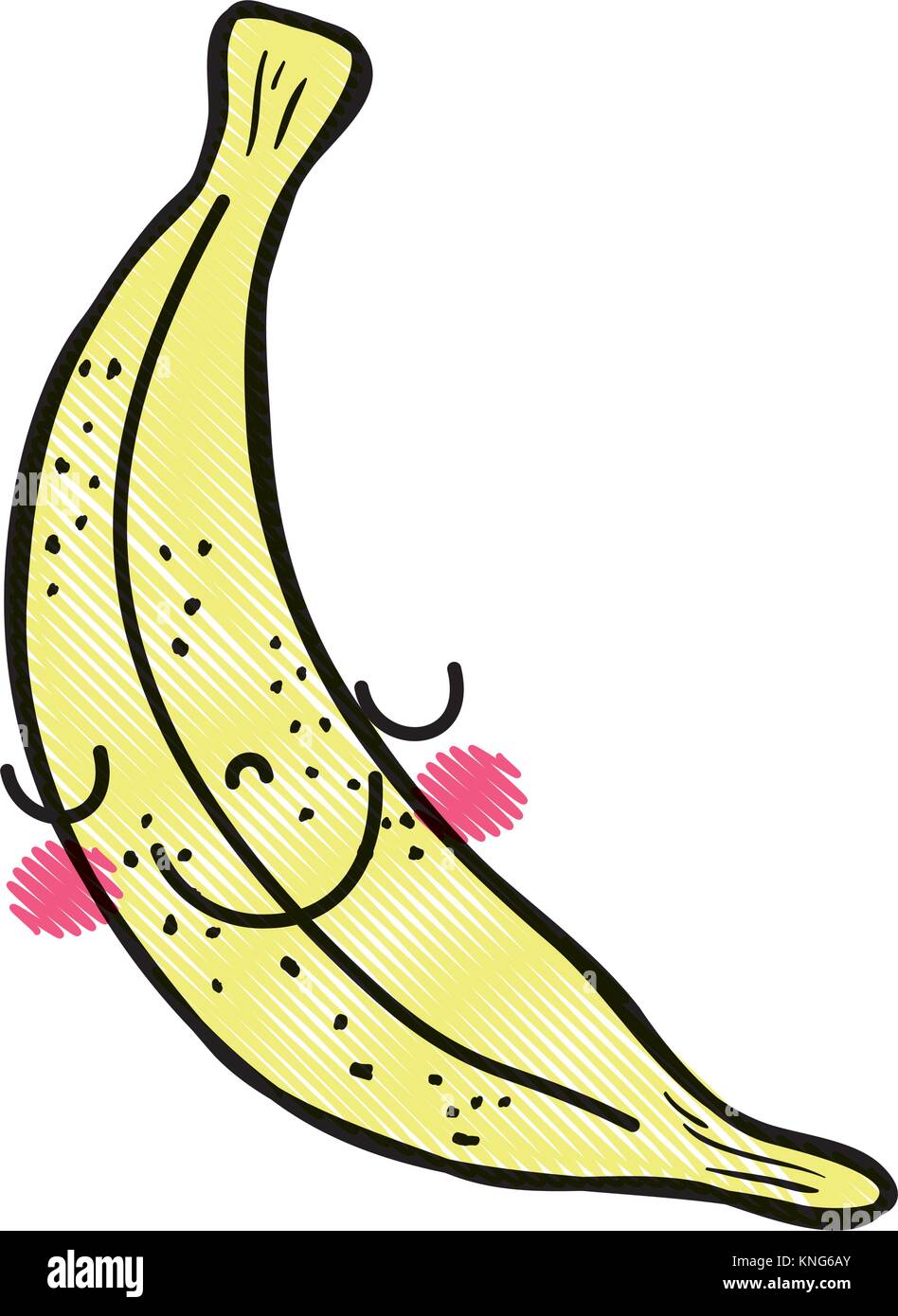Grated banana Stock Vector Images - Alamy