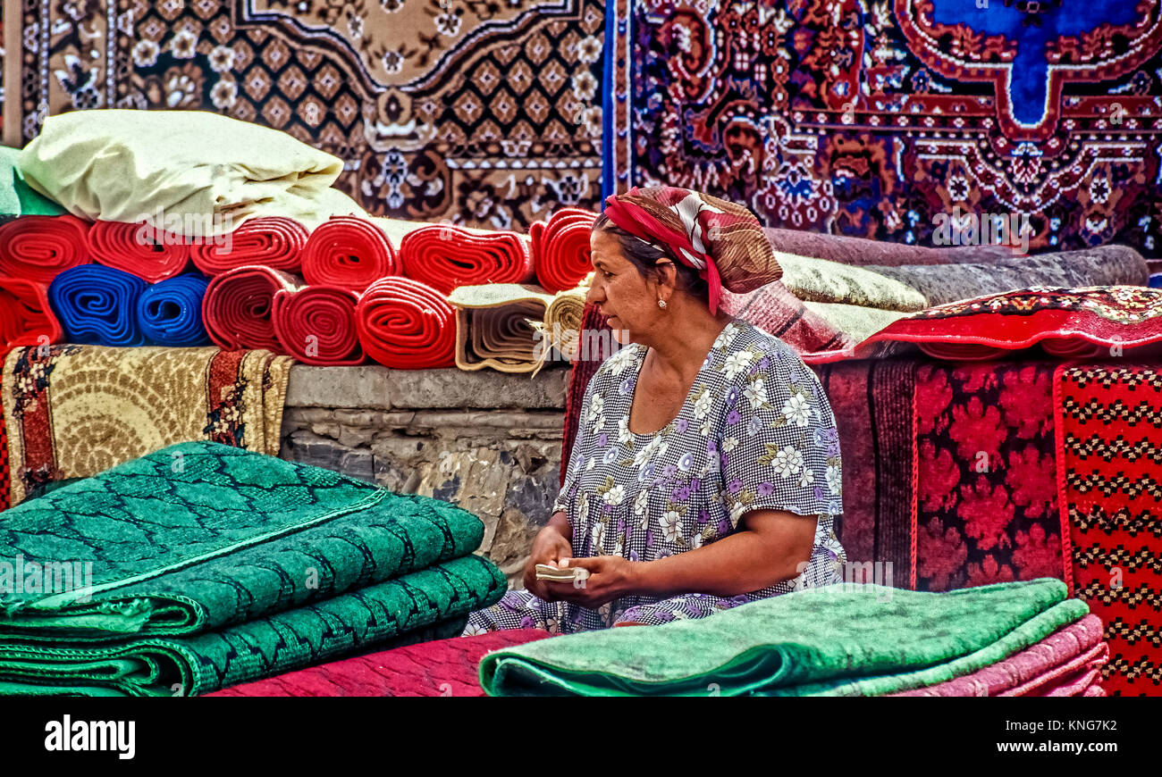 Asia Uzbekistan - Bukara Market Stock Photo - Alamy
