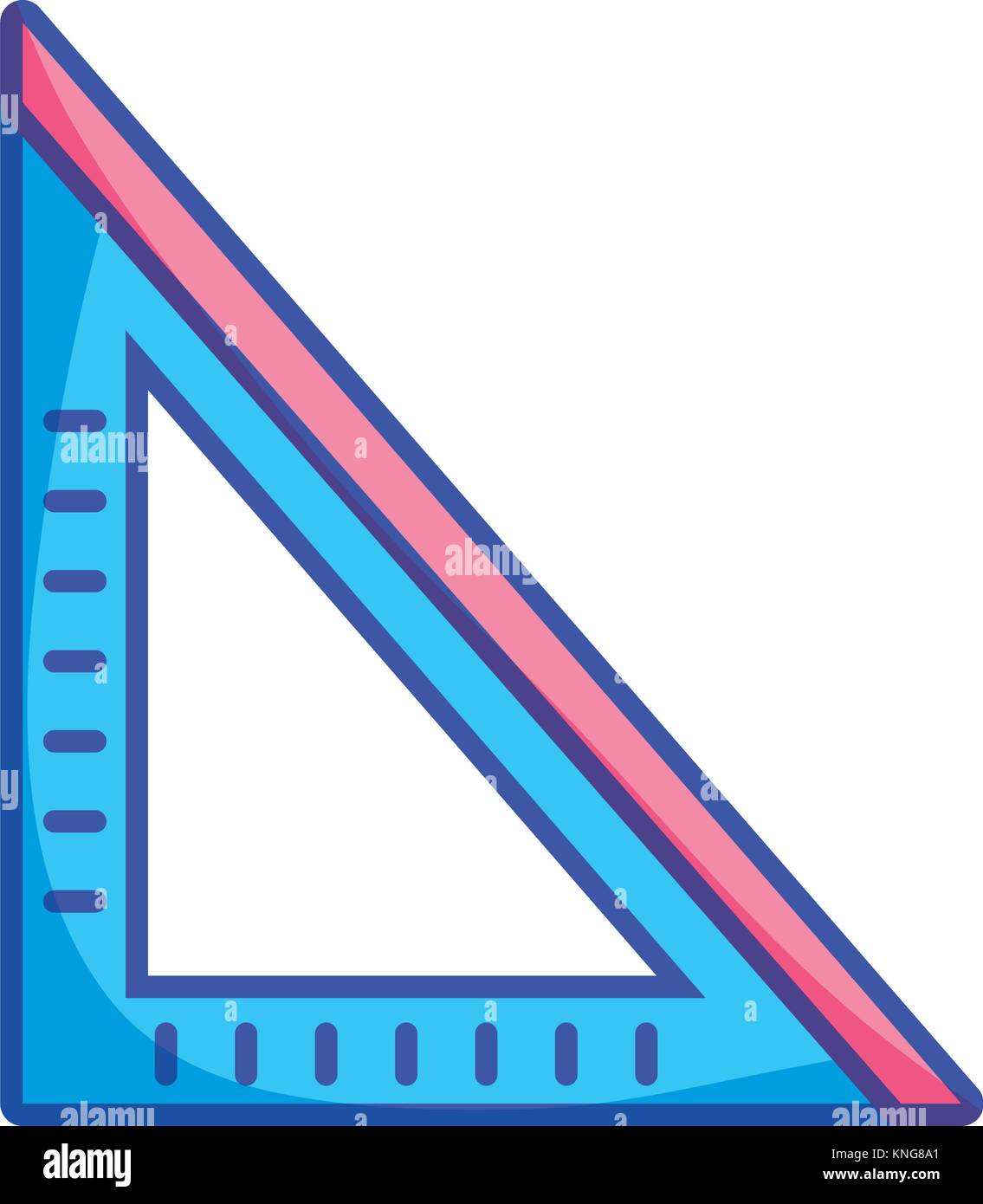 square ruler school tool to study Stock Vector Image & Art - Alamy