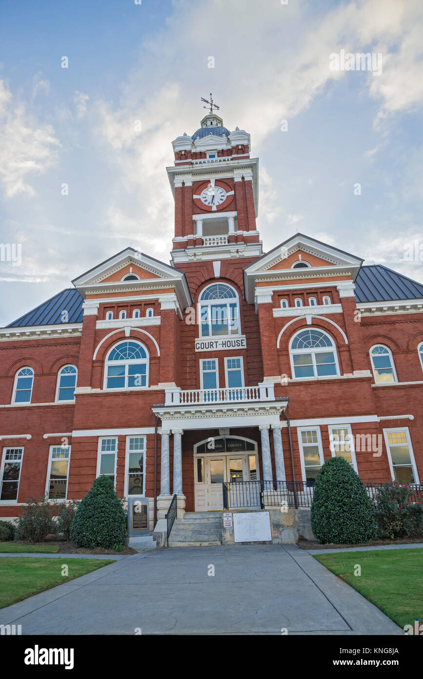 Monroe County Courthouse in Forsyth, Georgia, was built in 1896 and is ...