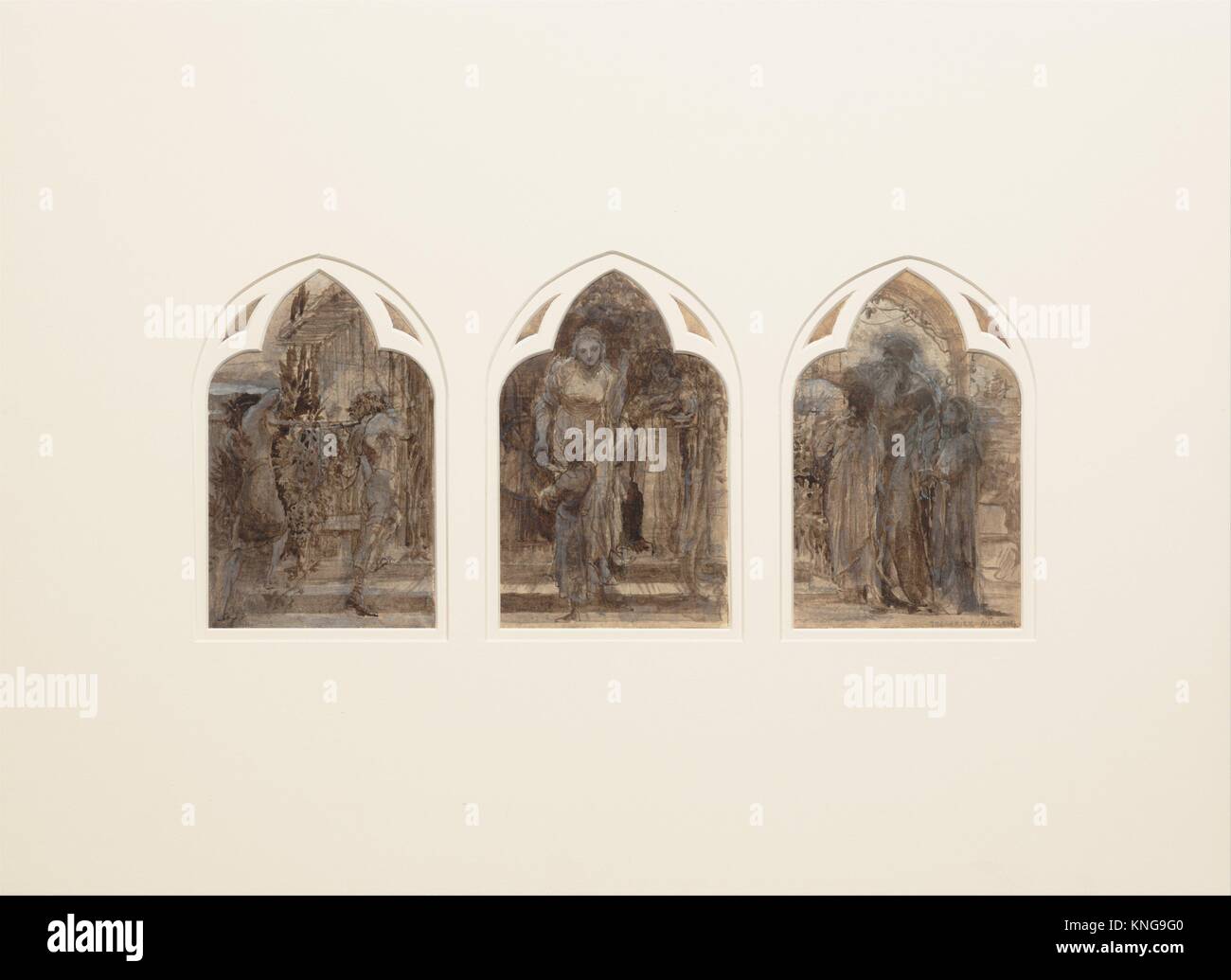 Trefoil windows hi-res stock photography and images - Alamy