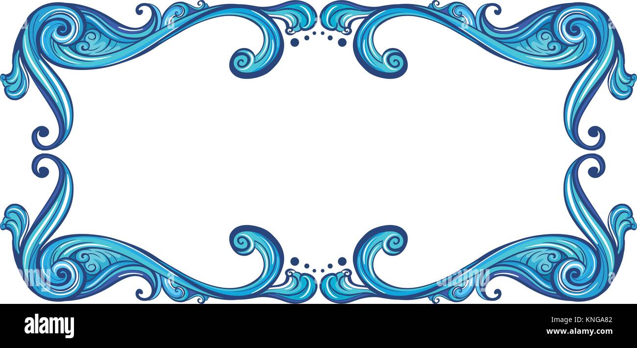 Illustration Of A Bold Border On A White Background Stock Vector Art illustration-of-a-bold-border-on-a-white-background-stock-vector-art