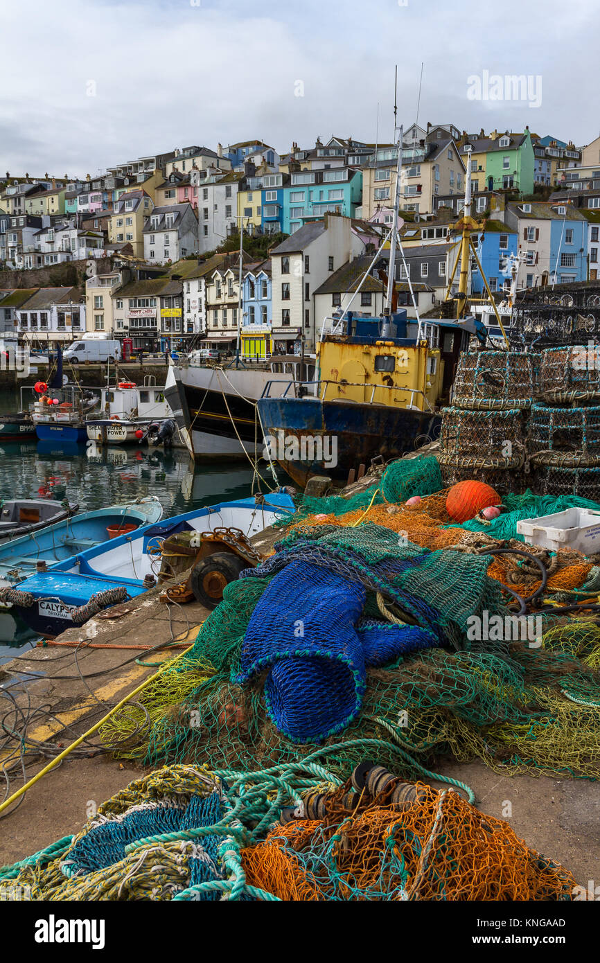 Brixham harbour hi-res stock photography and images - Alamy