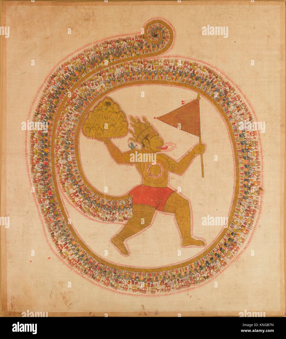 Lord Hanuman Painting High Resolution Stock Photography and Images - Alamy