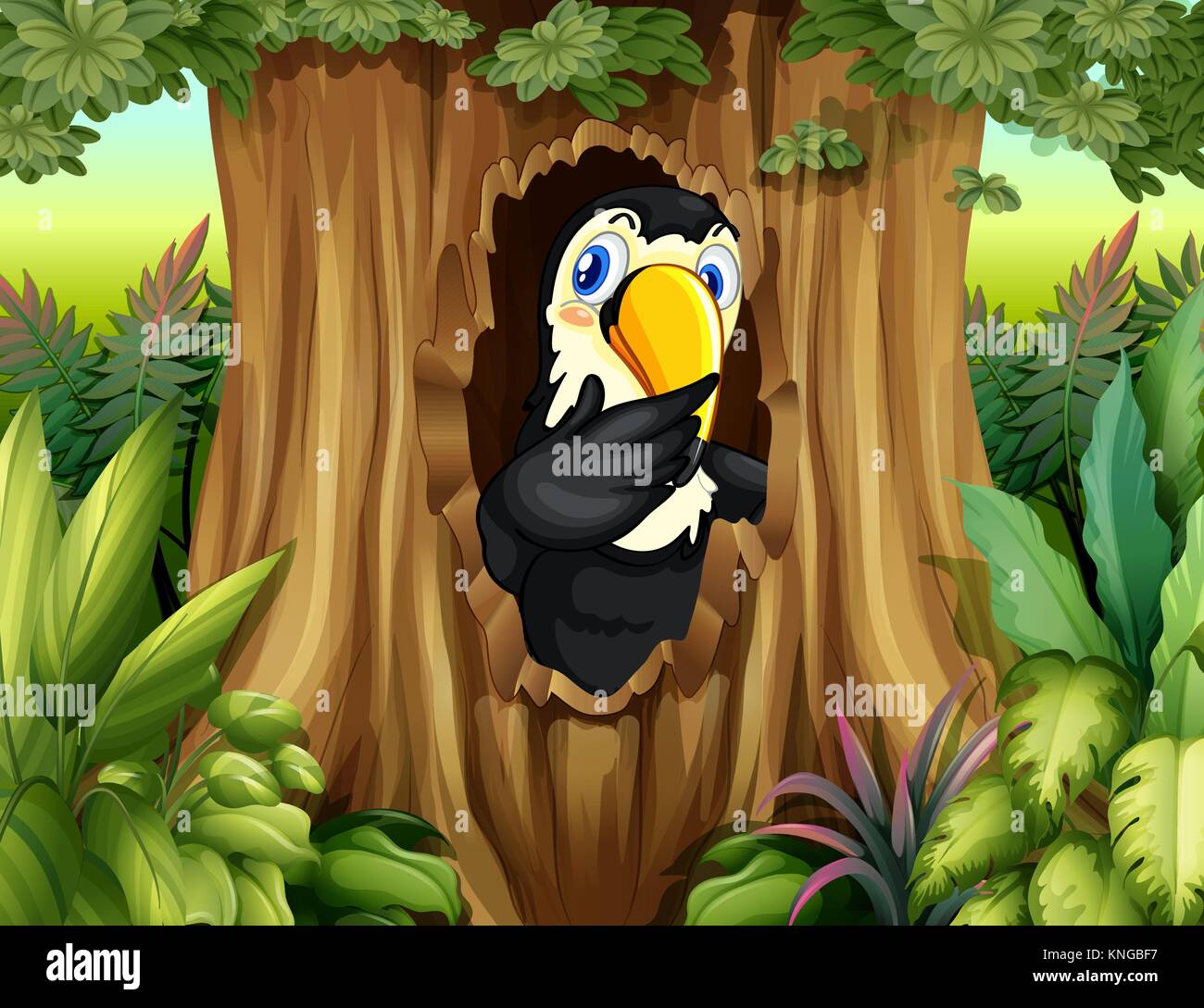 Old house in the forest, Stock Vector Images - Alamy