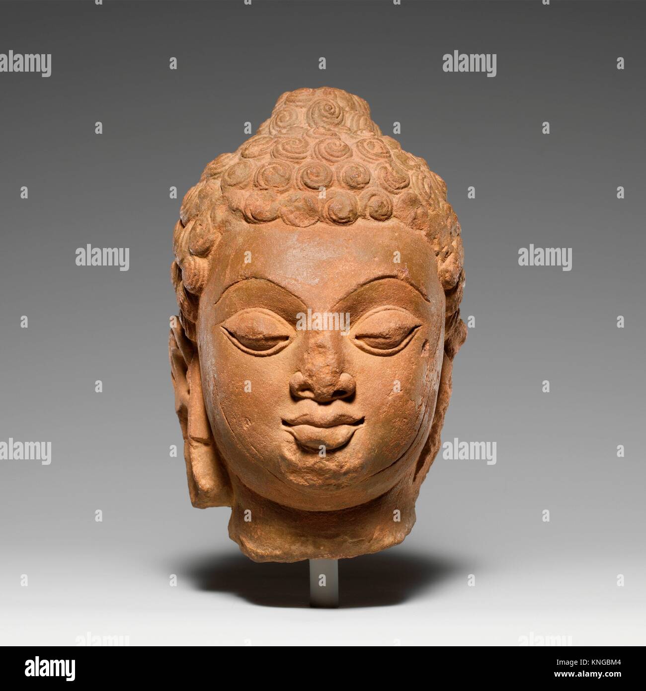 Head of a Buddha. Period: Gupta period; Date: 5th century; Culture ...