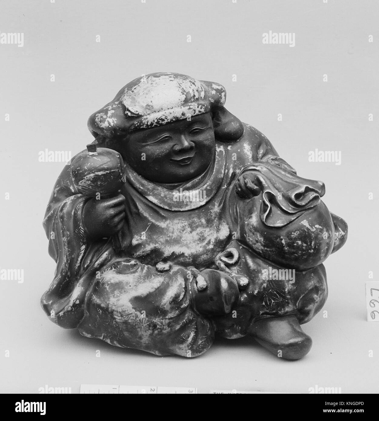 Ornament in the shape of Daikoku, God of Luck. Period: Edo period (1615 ...