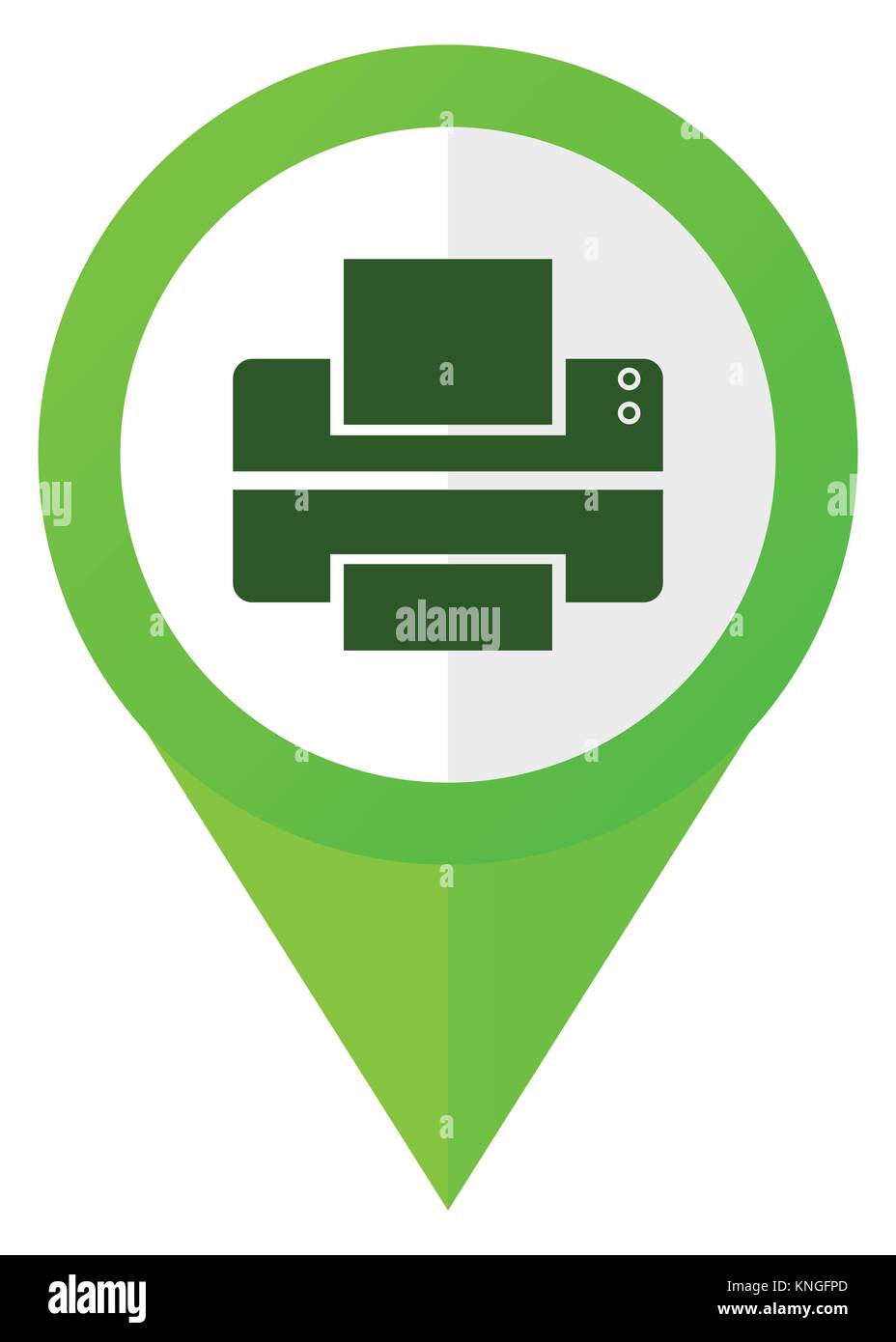 Laser pointer on white Stock Vector Images - Alamy