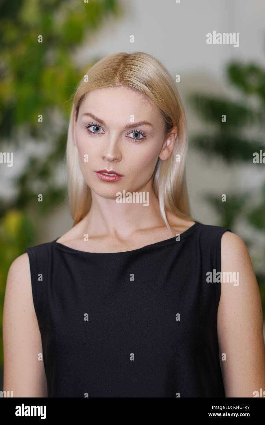 Beautiful calm girl hi-res stock photography and images - Alamy