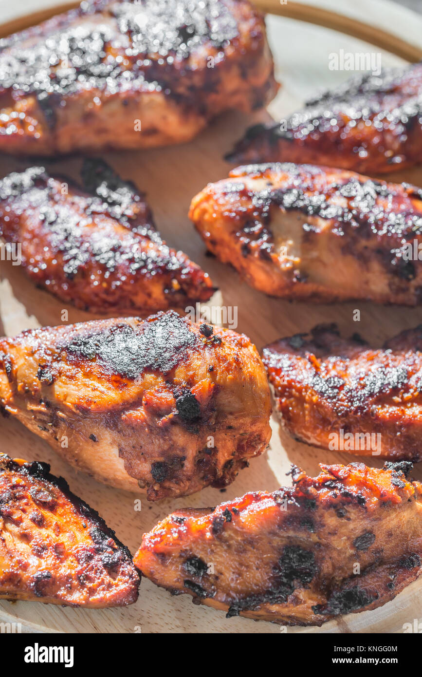 Grilled adobo chicken Stock Photo - Alamy