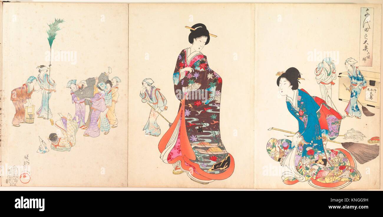 Hashimoto yoshu chikanobu hi-res stock photography and images - Alamy