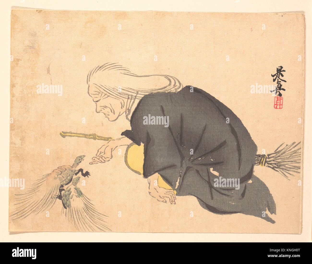 Uba. Artist: Shibata Zeshin (Japanese, 1807-1891); Date: ca. 1860 ...