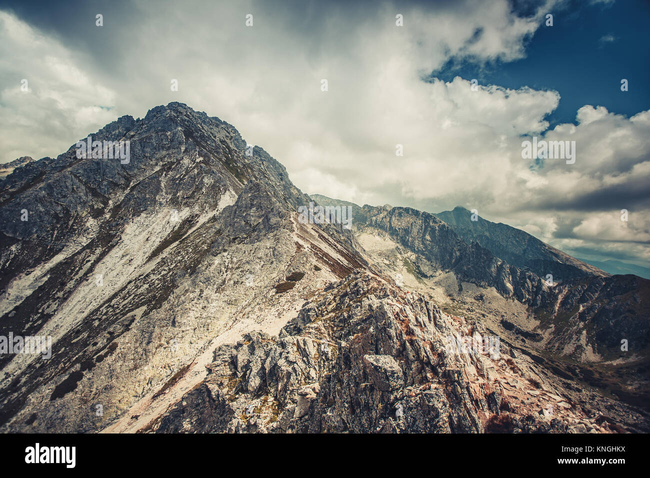 Magnificent peaceful mountain landscape Stock Photo - Alamy