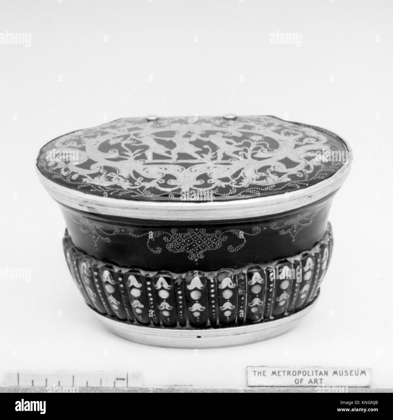 A historical box from the MET collection under accession number 22264(3 ...