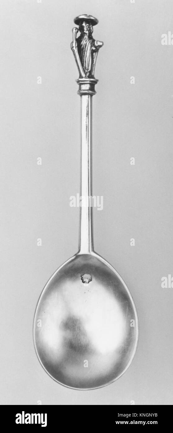 A historical apostle spoon, part of the museum's collection, used ...