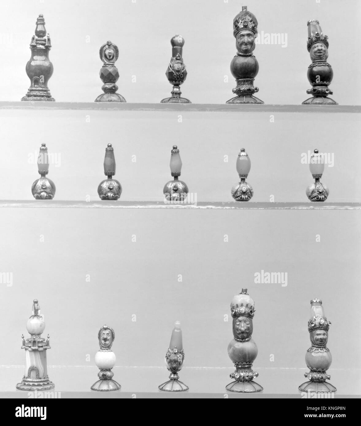 This set of chessmen, part of The Metropolitan Museum of Artâ€™s ...