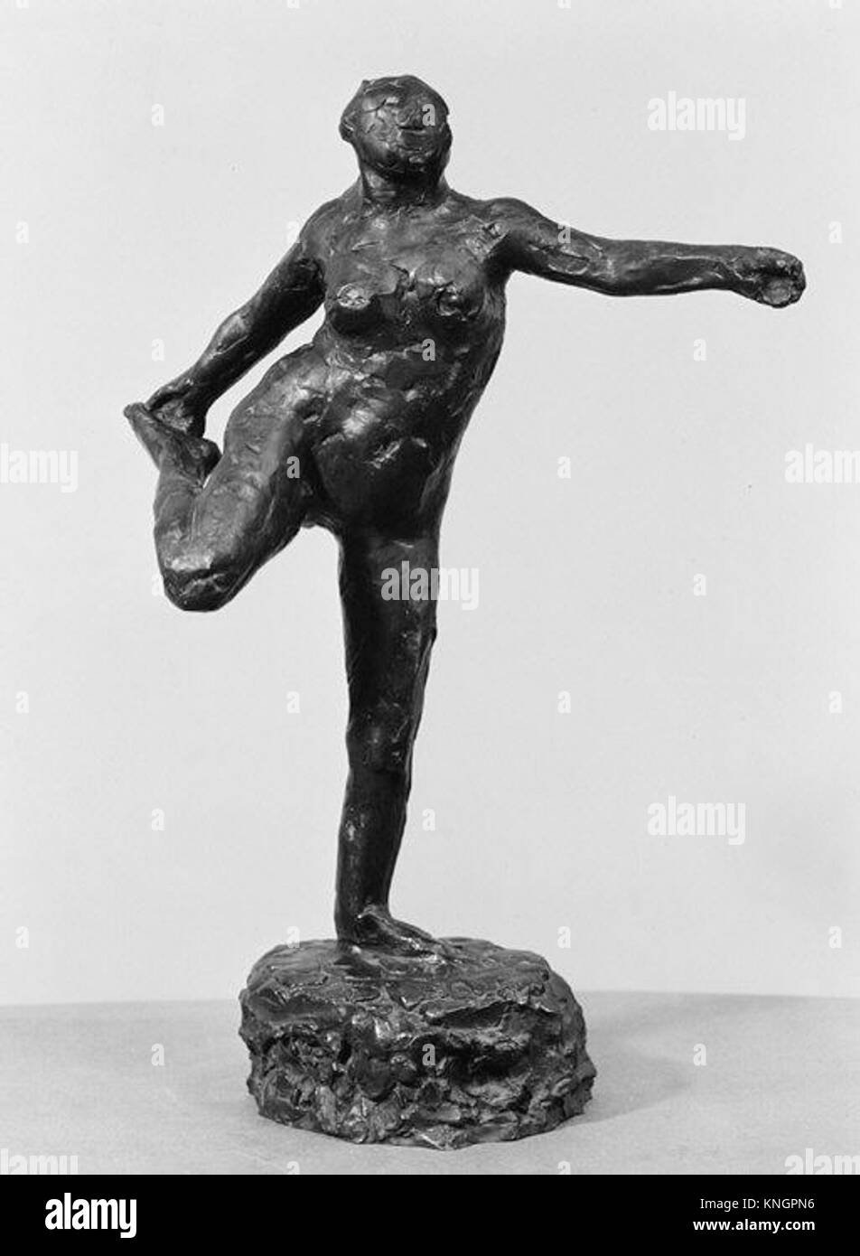 Right hand holding her right foot hi-res stock photography and images ...