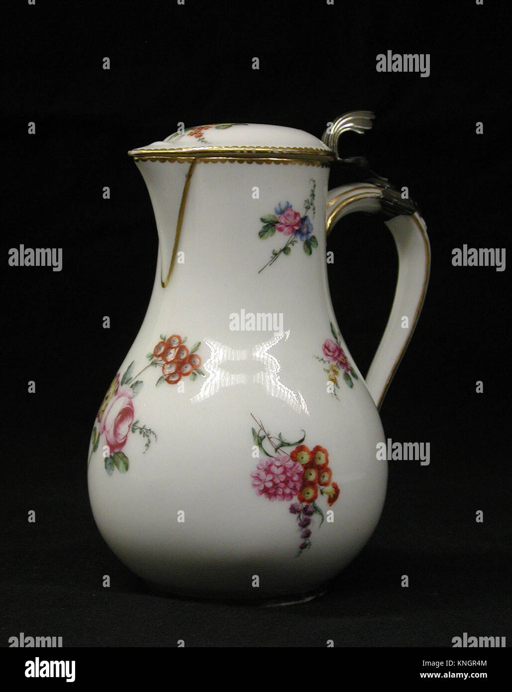 This ewer, a type of vessel used for pouring liquids, is an example of ...