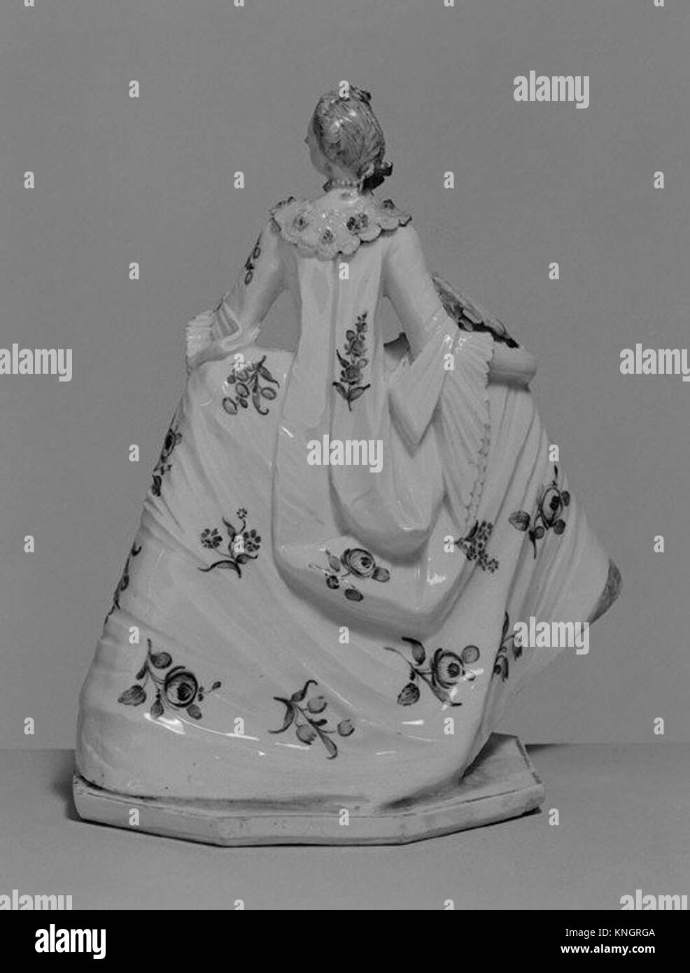 This illustration, titled 'Crinoline Lady', depicts a woman wearing a ...